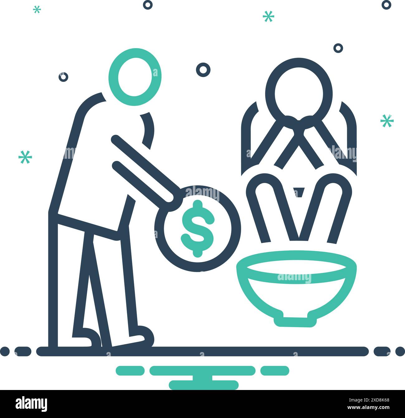 Icon for poor,indigent Stock Vector Image & Art - Alamy