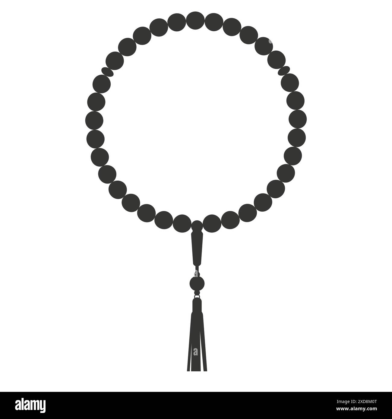 Islamic rosary beads. Prayer jewelry for meditation. Muslim religious ...
