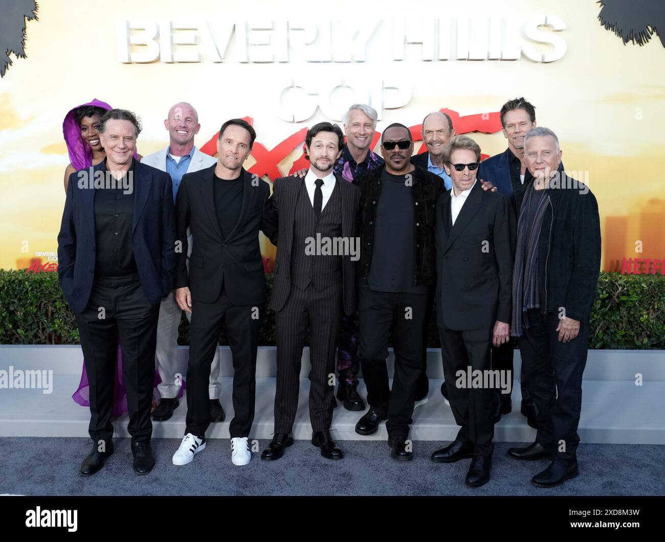 Los Angeles, USA. 20th June, 2024. (L-R) BEVERLY HILLS COP: AXEL F Cast ...