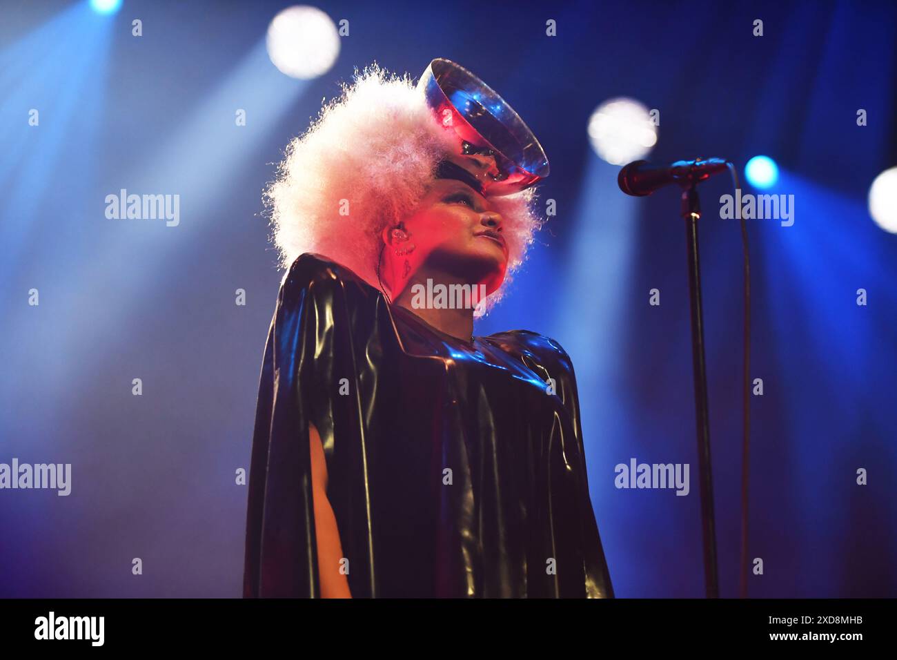 LONDON, ENGLAND - JUNE 20: Lady Blackbird (Marley Munroe) performing at ...