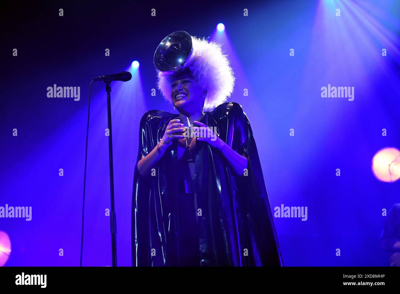 LONDON, ENGLAND - JUNE 20: Lady Blackbird (Marley Munroe) performing at ...