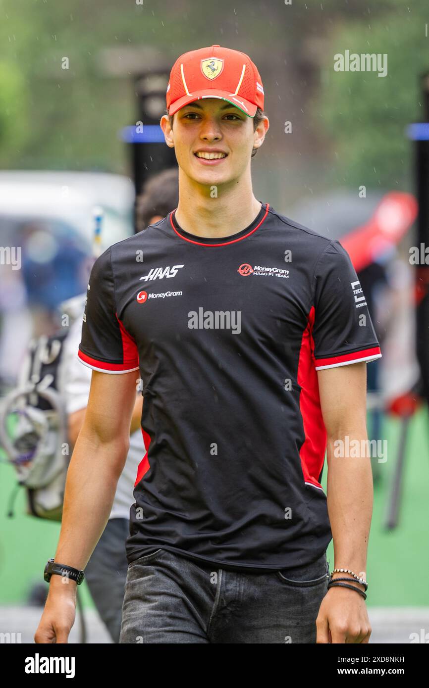 Oliver bearman ferrari f1 2024 hi-res stock photography and images - Alamy