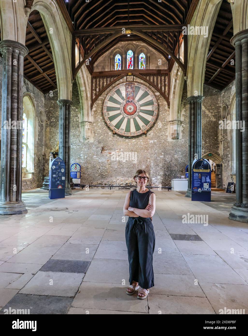 Winchester Hampshire 21 June 2024 The Great Hall is one of the finest ...