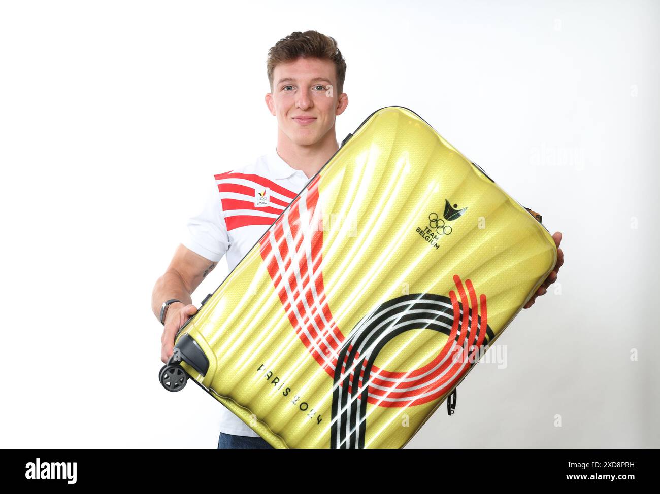 Belgian judoka Jorre Verstraeten pictured during a photoshoot for the ...