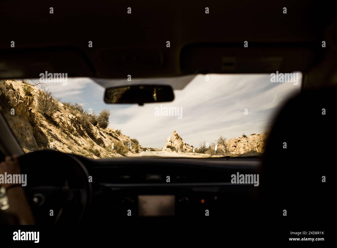 Car seat perspective open road hi-res stock photography and images - Alamy