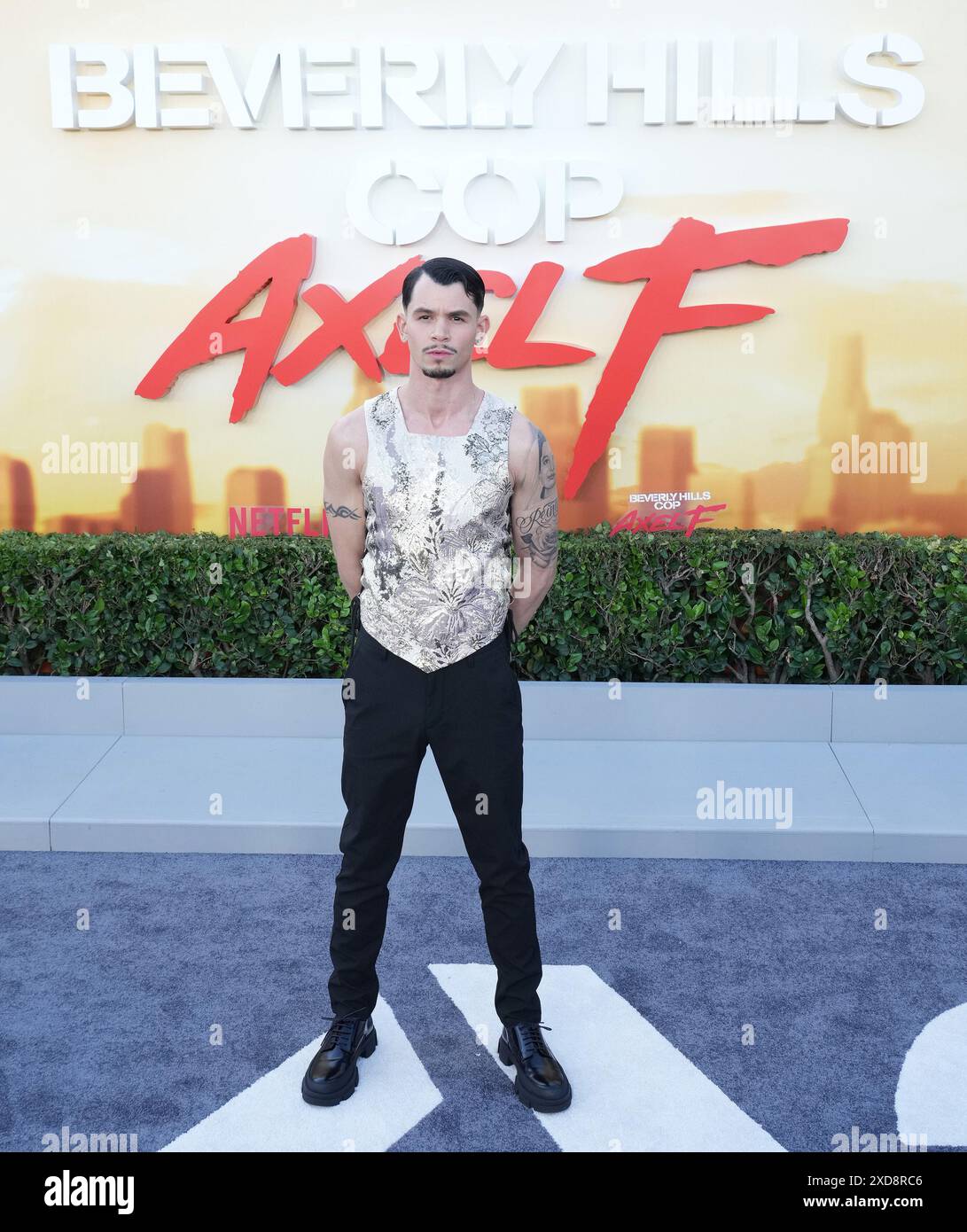 Damien Diaz arrives at the BEVERLY HILLS COP: AXEL F World Premiere held at The Wallis Annenberg ...
