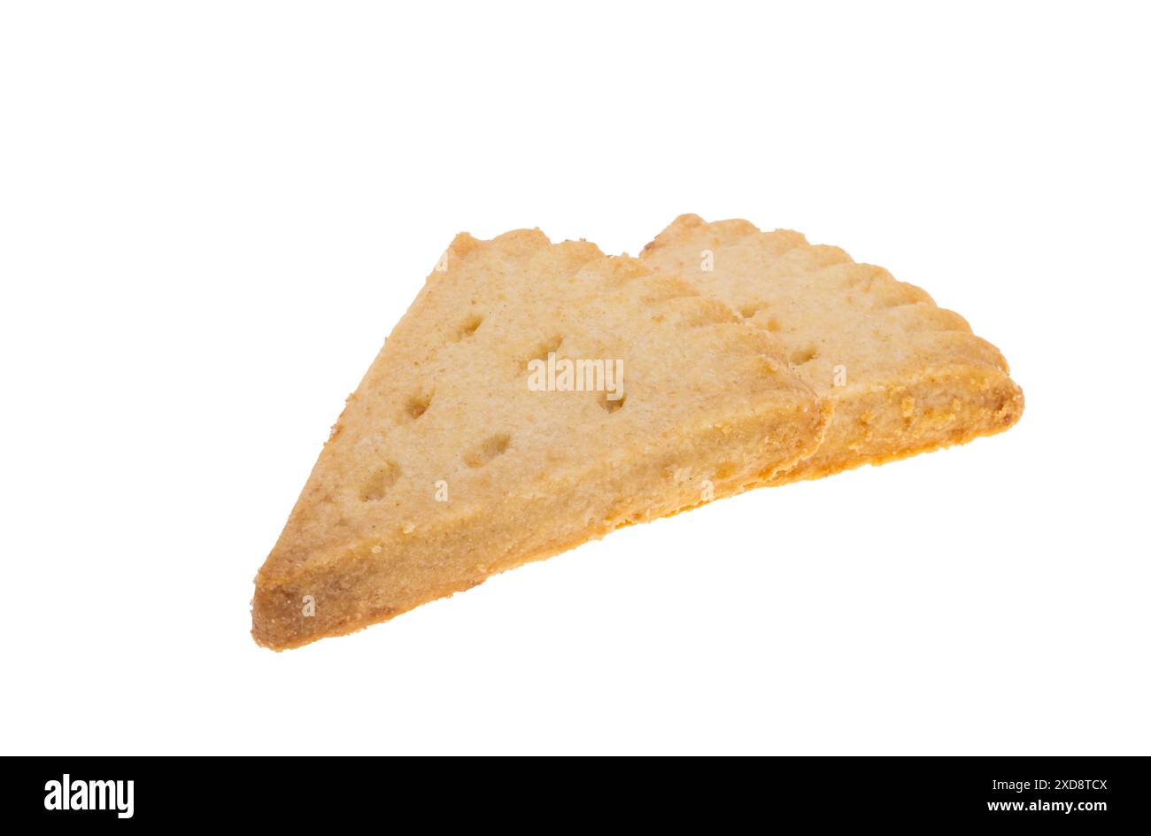 butter cookies isolated on white background Stock Photo - Alamy