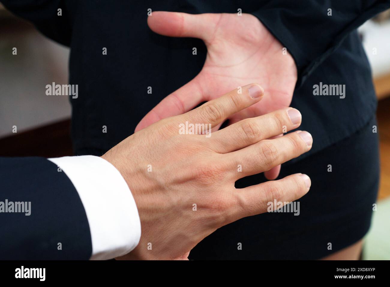 Workplace harassment inappropriate behavior towards a colleague ...