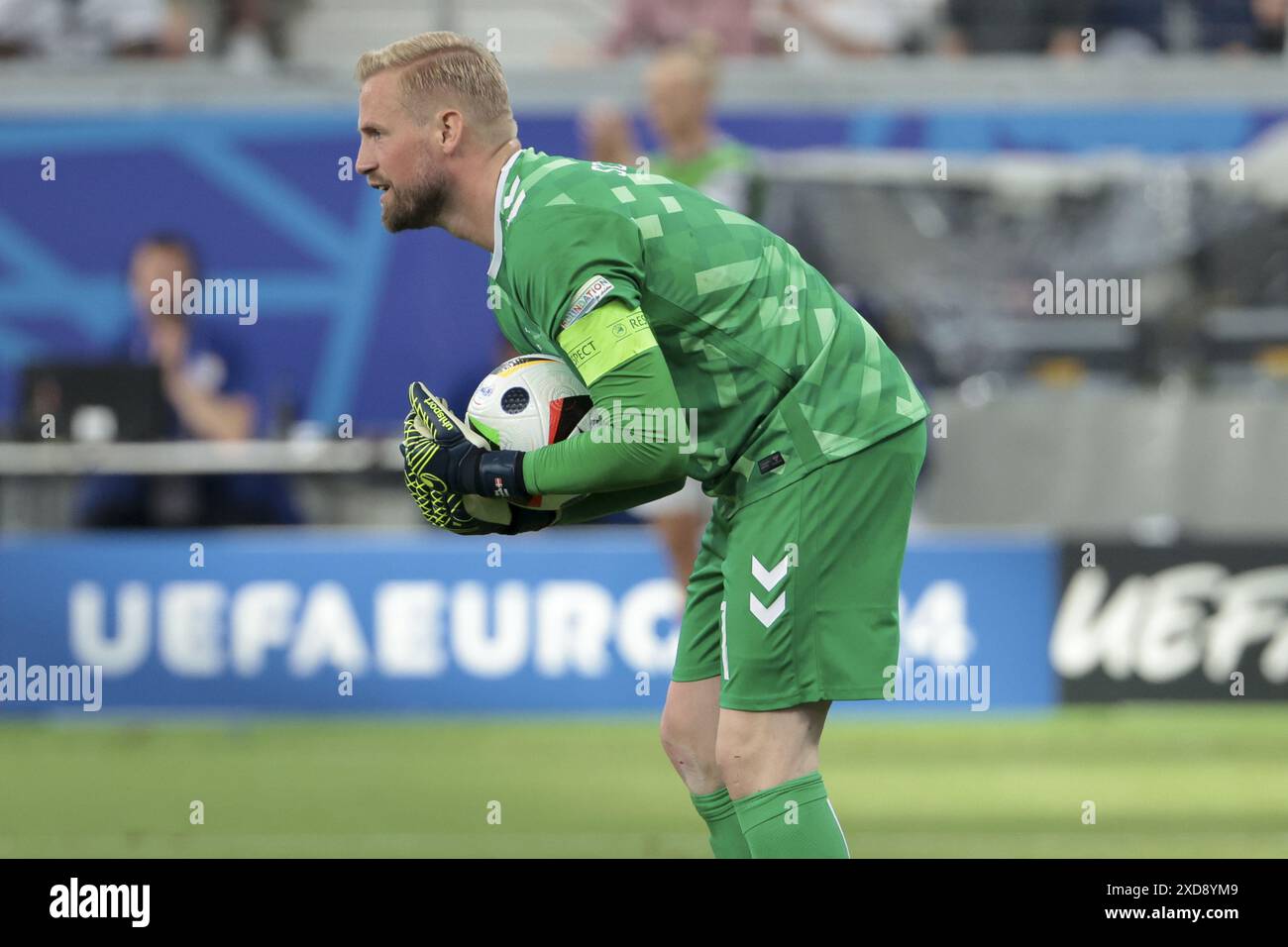 Denmark goalkeeper Kasper Schmeichel during the UEFA Euro 2024, Group C ...