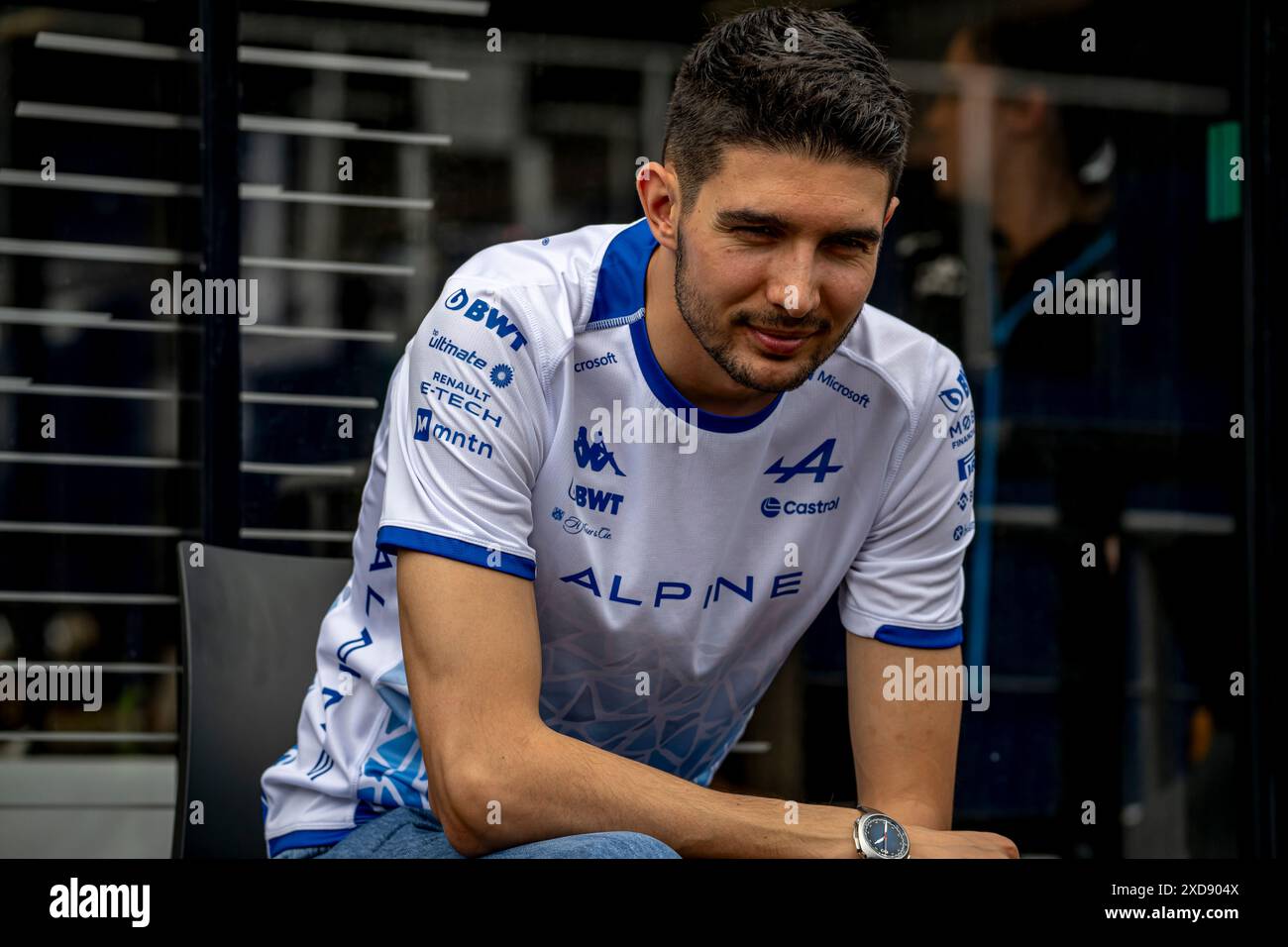 Montmelo, Spain, 21st Jun 2024, Esteban Ocon, from France competes for ...
