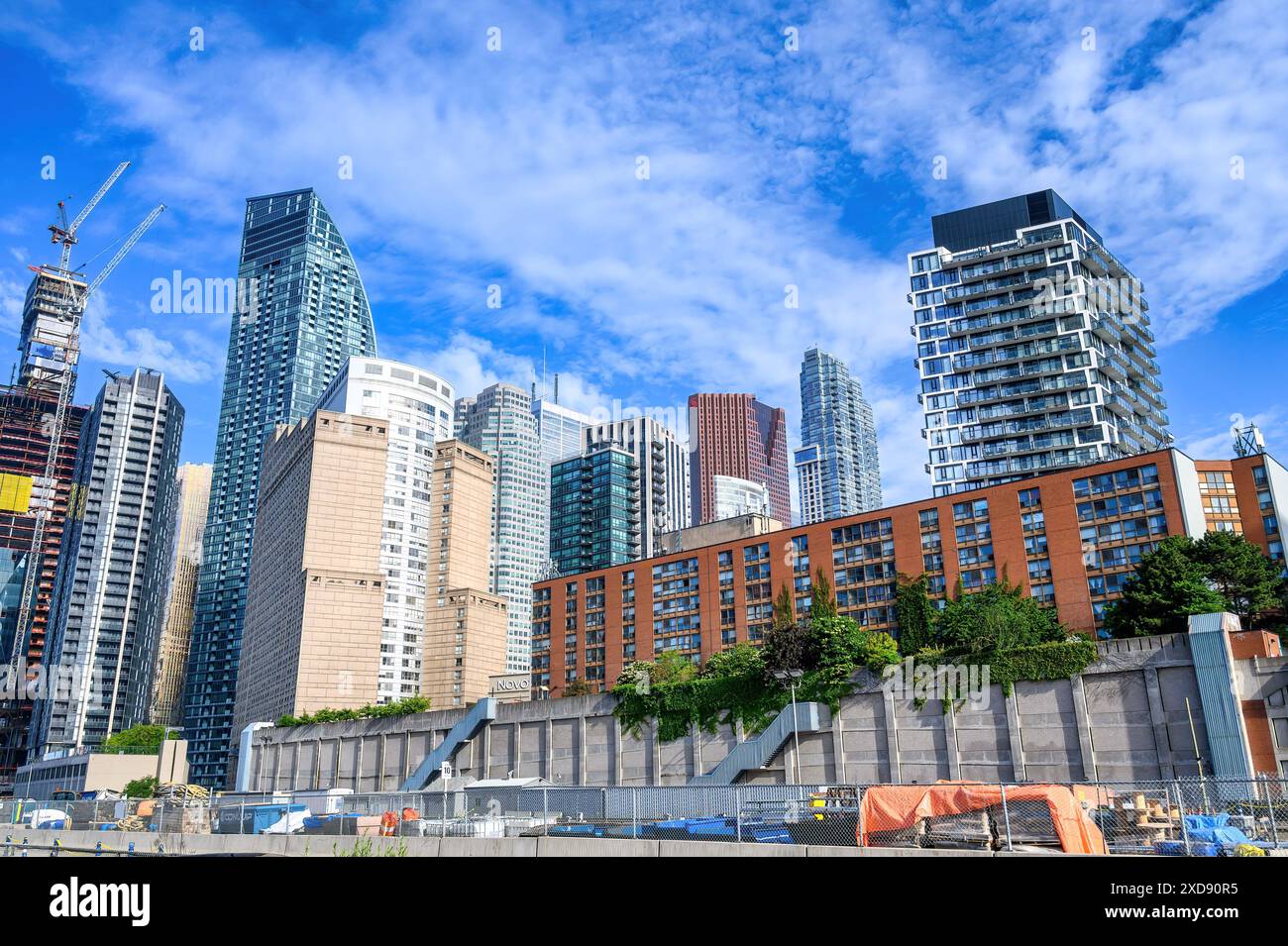 Toronto cityscape and skyline in the day. Modern architecture of ...