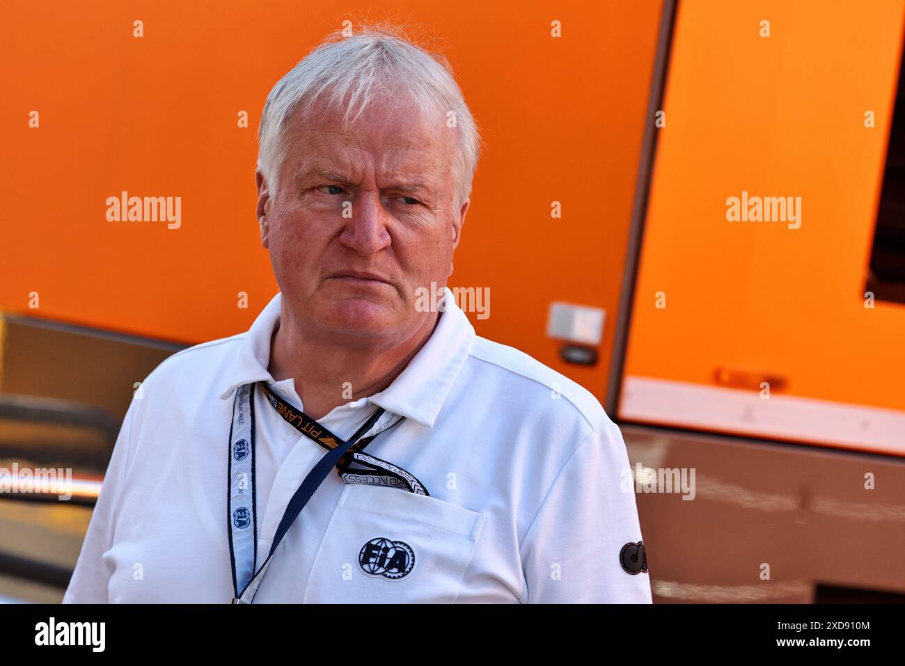 Barcelona, Spain. 21st June, 2024. Jo Bauer (GER) FIA Delegate. Formula ...