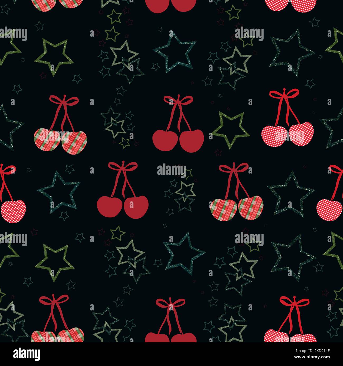 Winter garden pattern made hi-res stock photography and images - Alamy