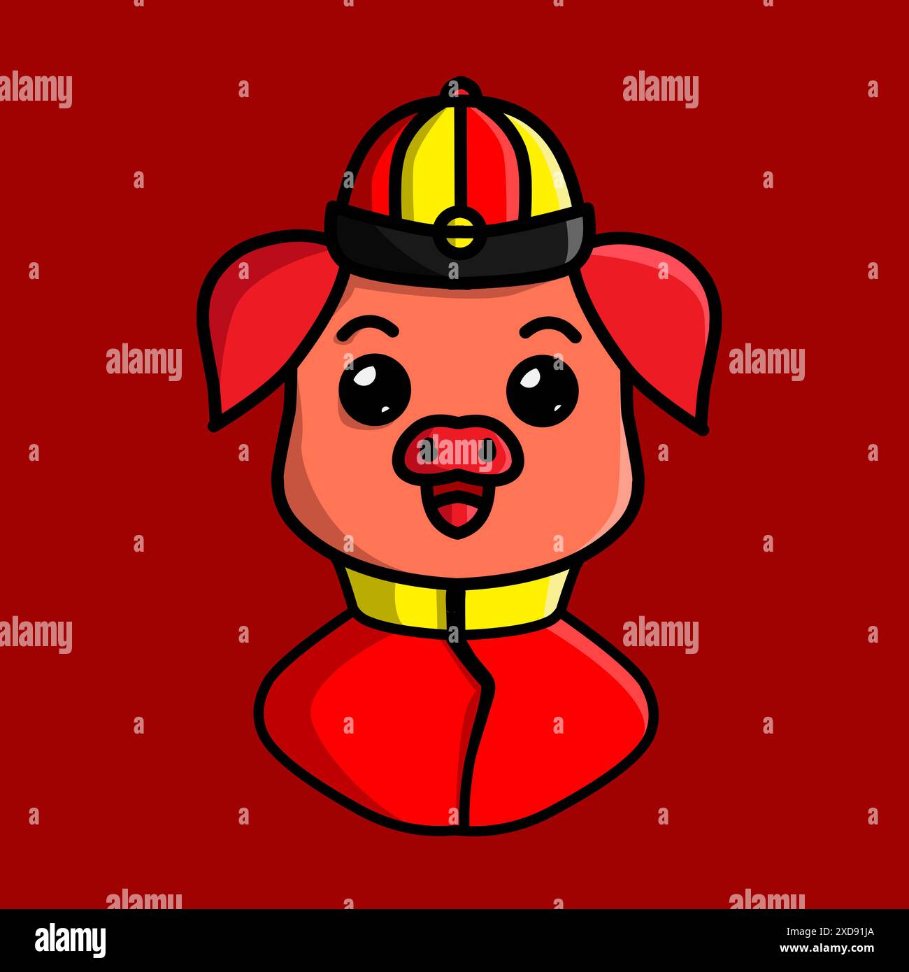 Pig chinese zodiac sign hi-res stock photography and images - Alamy