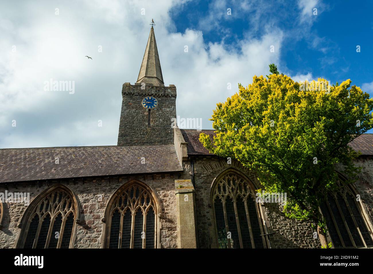 St Mary's church in Tenby, Pembrokeshire, Wales Stock Photo - Alamy