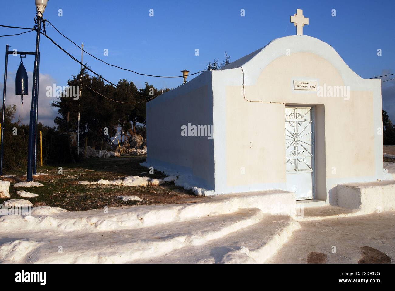 Greece, Dodecanese, Rhodes island Faliraki village church of Prophet ...