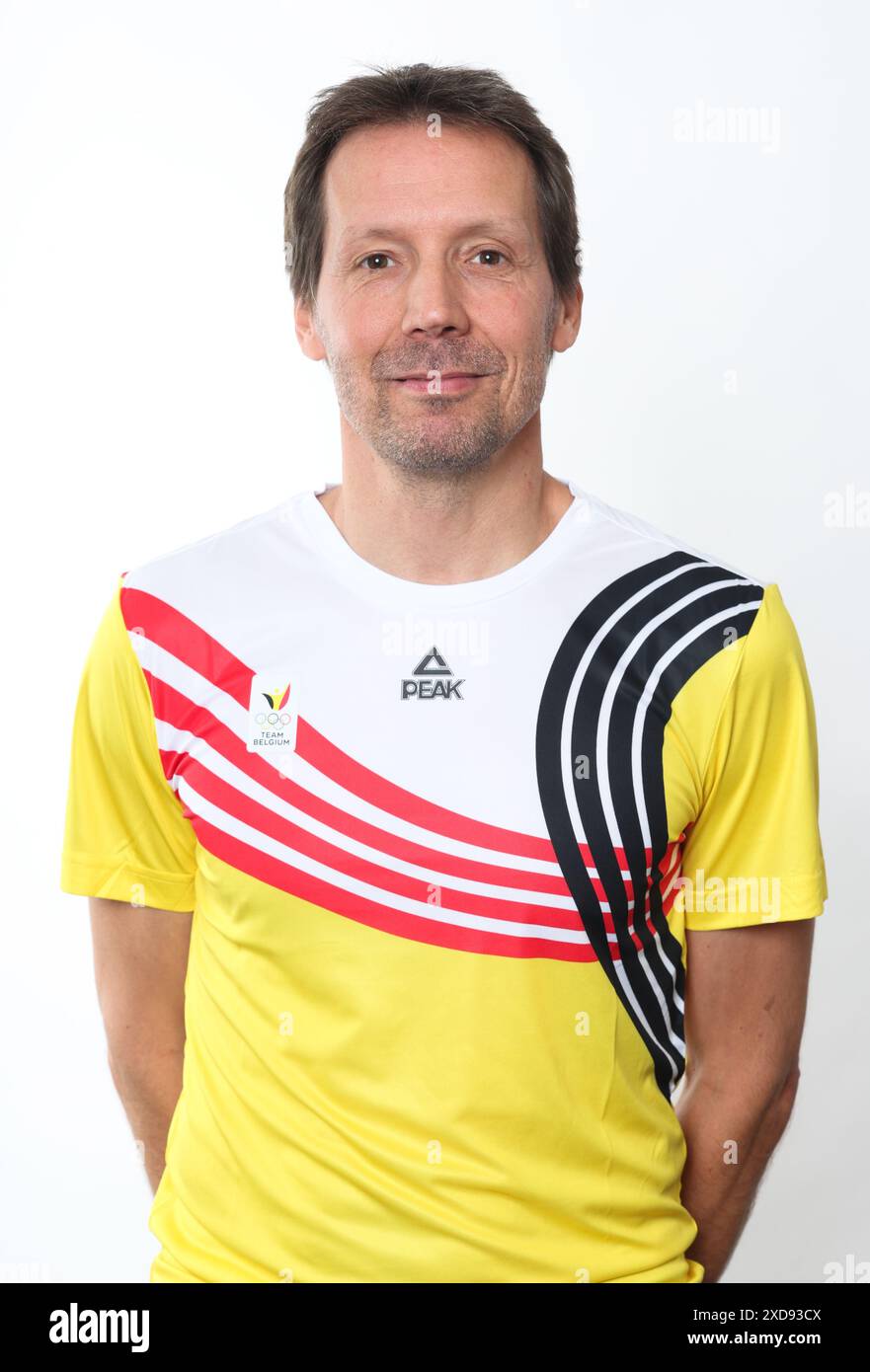 Belgian Stijn Vereecken pictured during a photoshoot for the Belgian ...