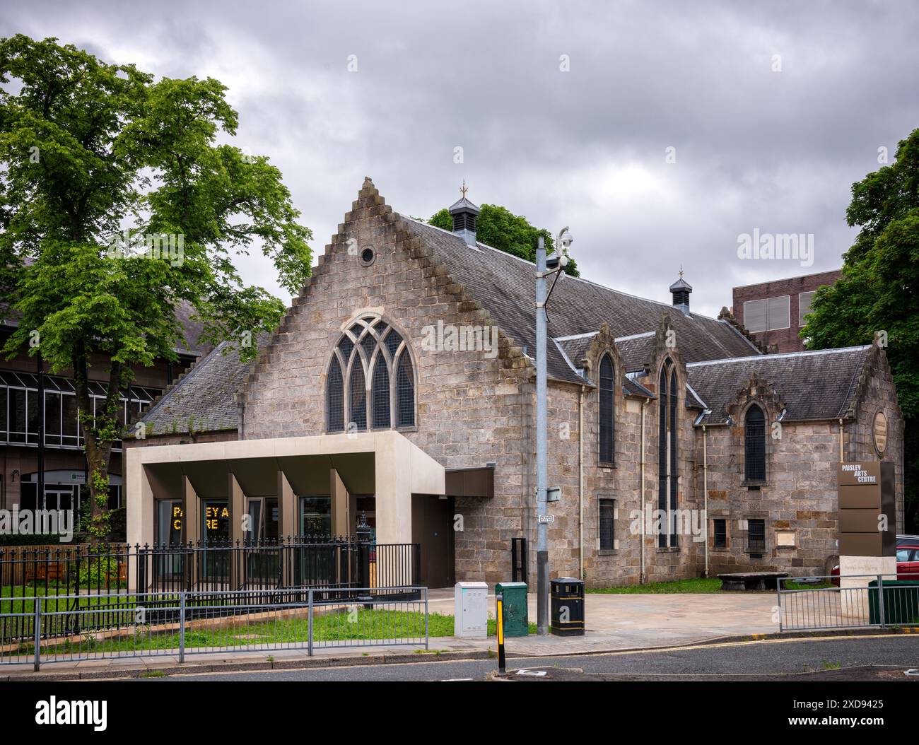 Exxterior architectural photographs of the newly refurbished Paisley ...