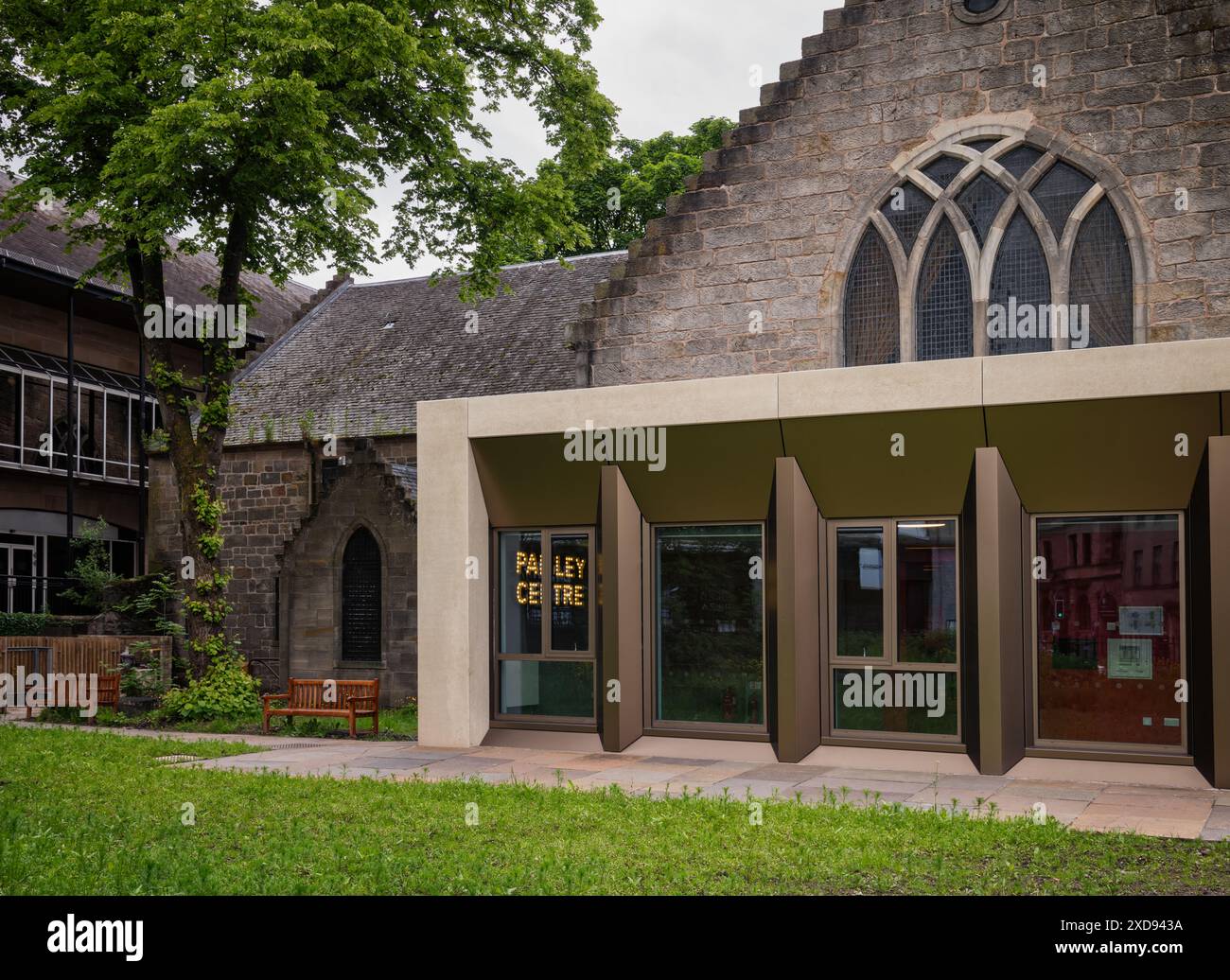 Exxterior architectural photographs of the newly refurbished Paisley ...
