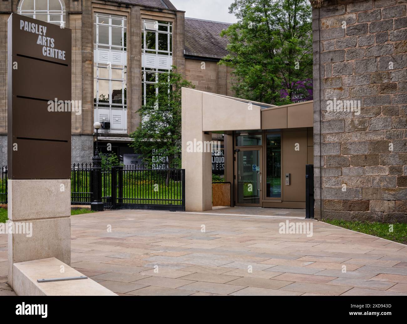 Exxterior architectural photographs of the newly refurbished Paisley ...