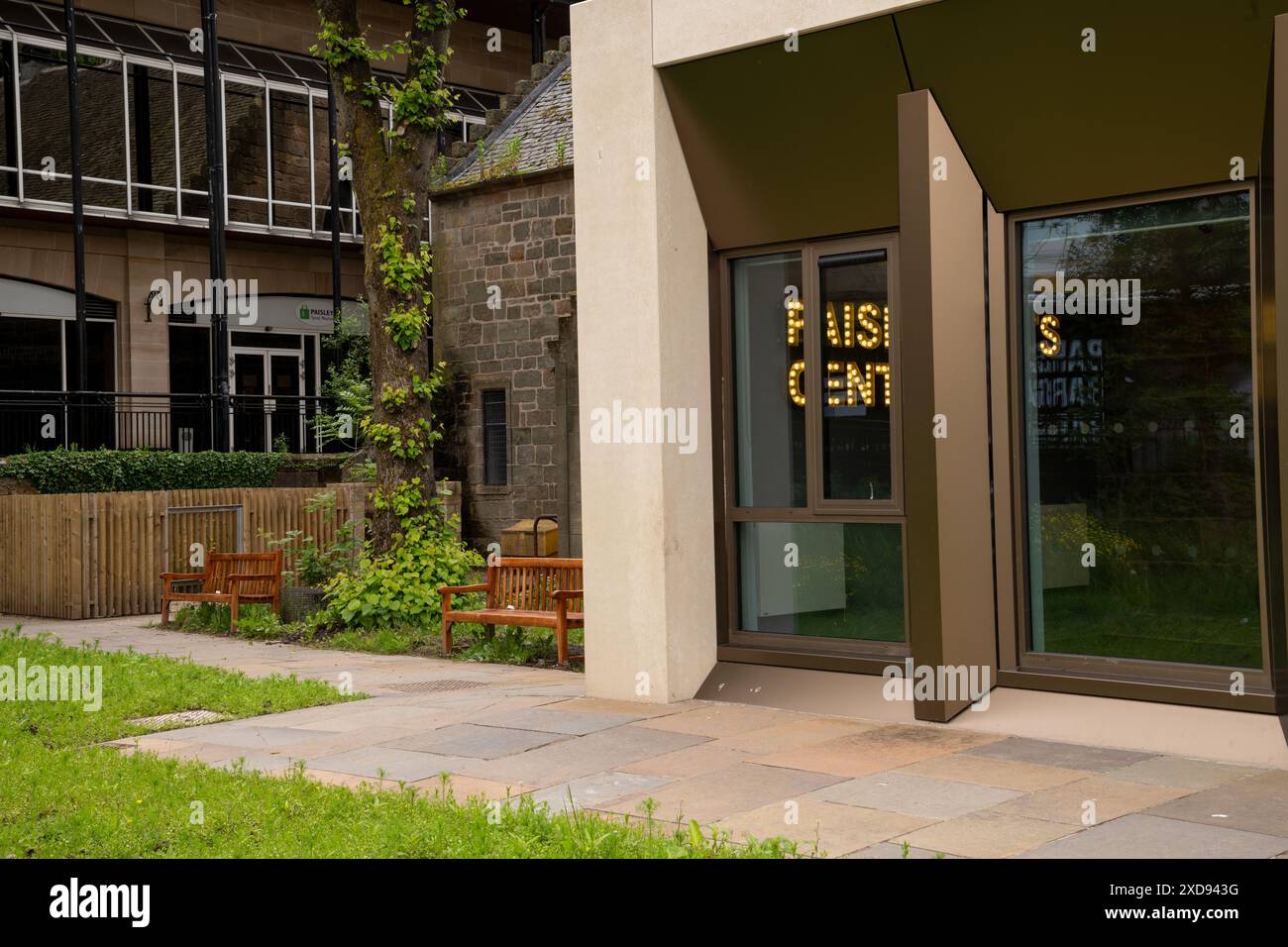 Exxterior architectural photographs of the newly refurbished Paisley ...