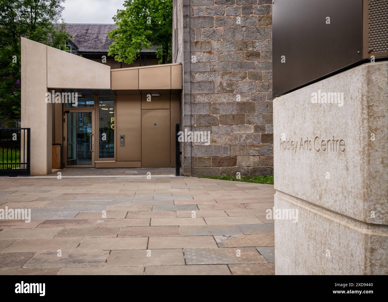 Exxterior architectural photographs of the newly refurbished Paisley ...