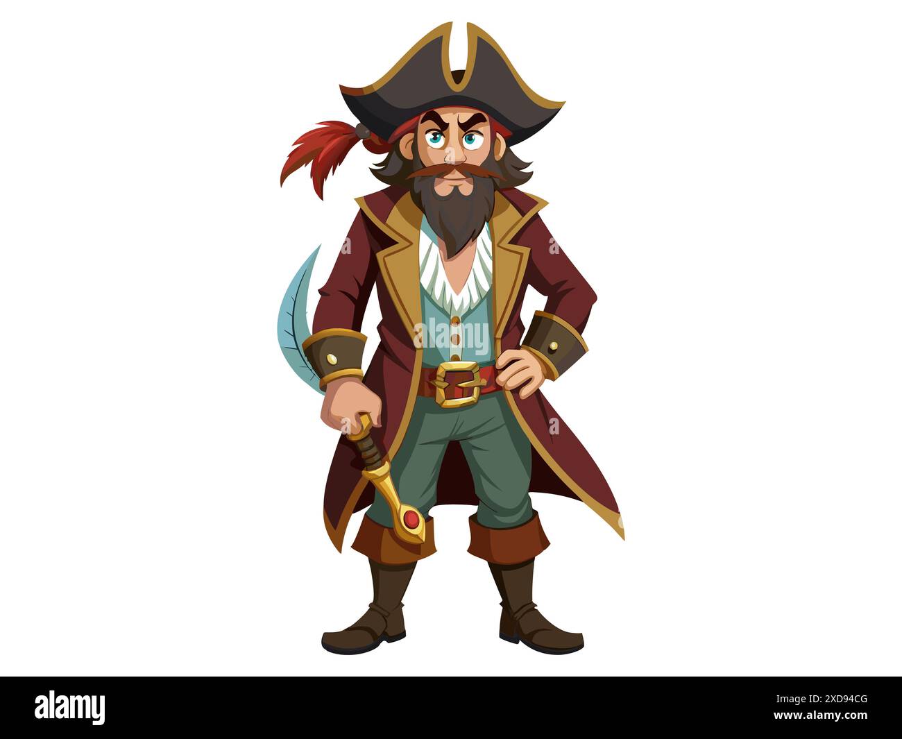 A sailor standing Stock Vector Images - Alamy