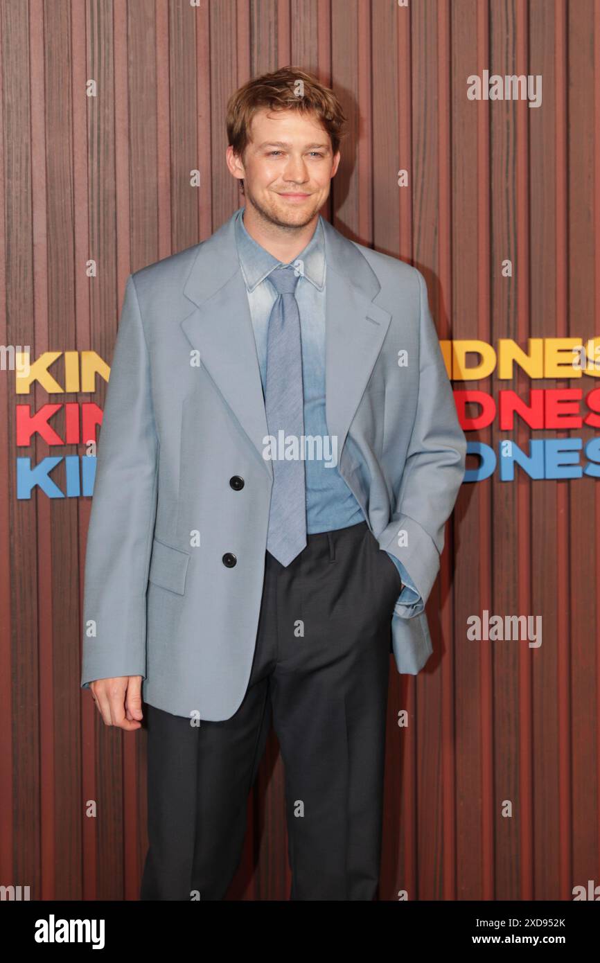 MOMA, New York, USA, June 20, 2024 - Joe Alwyn at the Kinds of Kindness ...