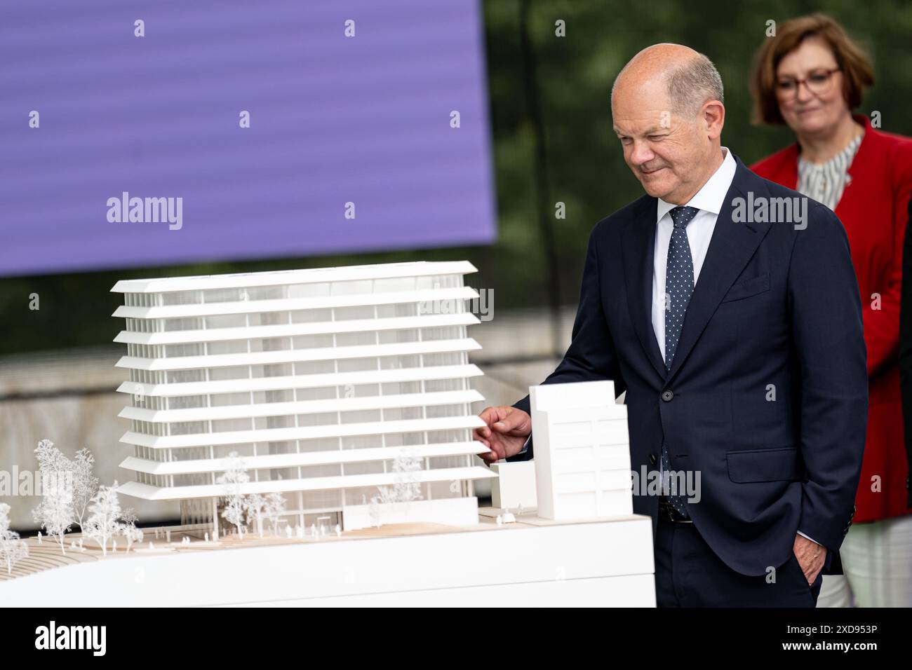 Berlin, Germany. 21st June, 2024. Federal Chancellor Olaf Scholz (SPD ...