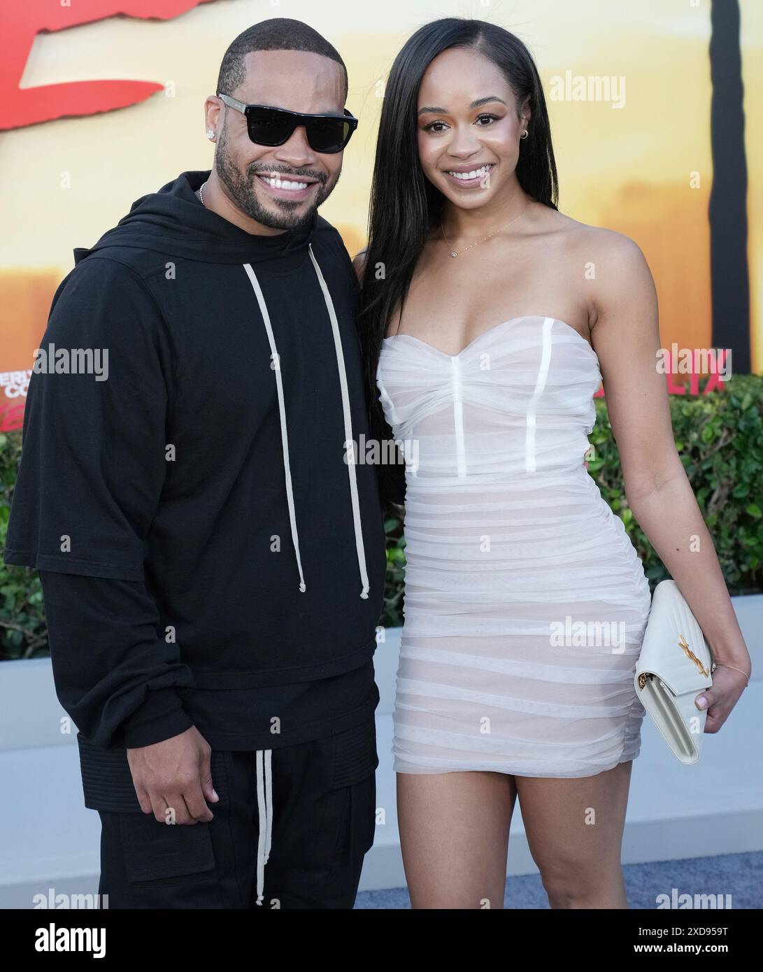 Los Angeles, USA. 20th June, 2024. (L-R) Eric Murphy and Jasmine Page ...