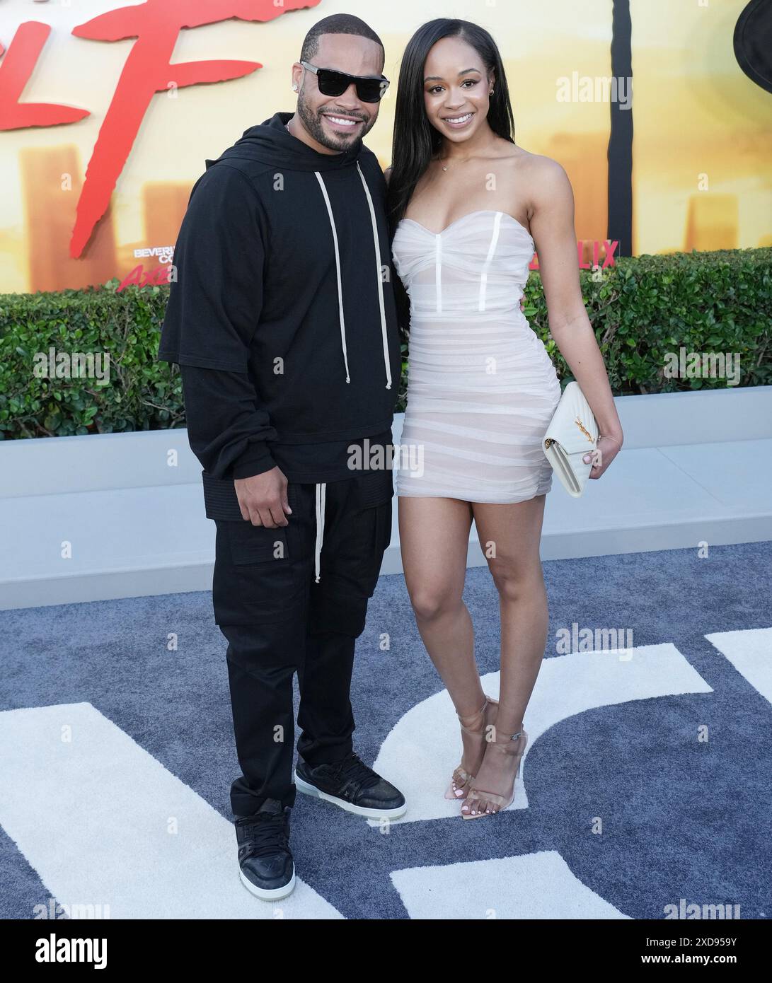 Los Angeles, USA. 20th June, 2024. (L-R) Eric Murphy and Jasmine Page ...