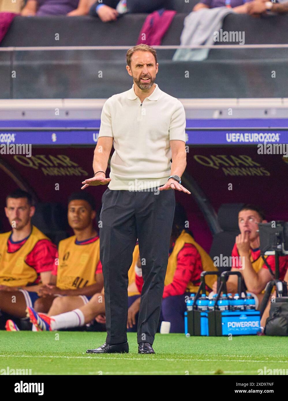 Frankfurt, Germany, 20/06/2024, Gareth Southgate, headcoach England, in ...
