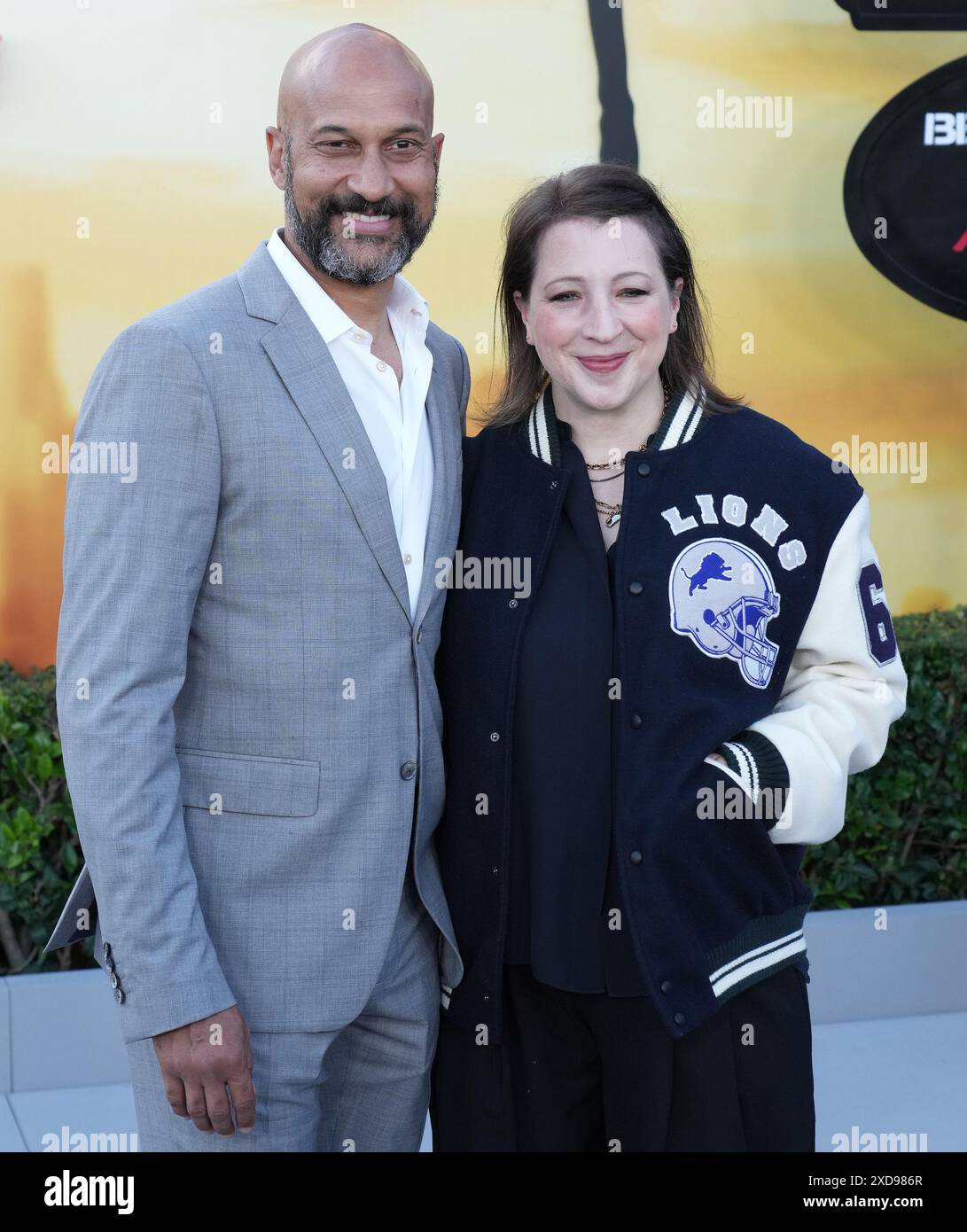 (L-R) Keegan-Michael Key and Elle Key at the BEVERLY HILLS COP: AXEL F ...