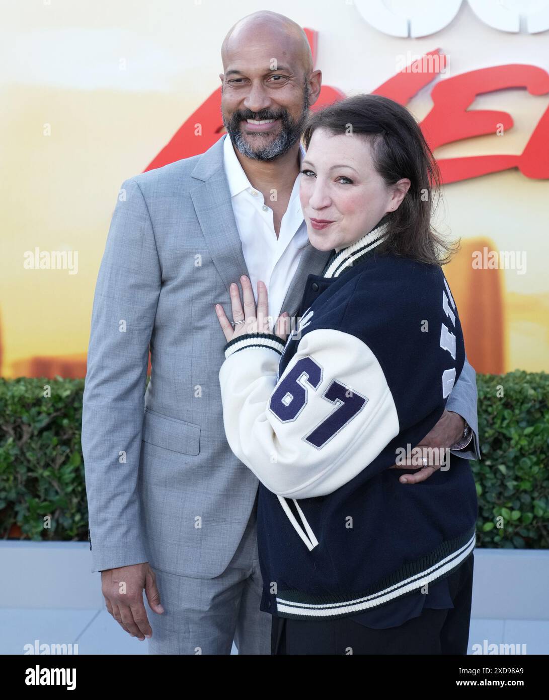 (L-R) Keegan-Michael Key and Elle Key at the BEVERLY HILLS COP: AXEL F ...