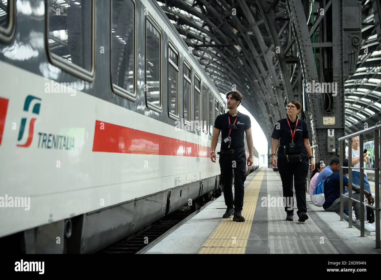 Milano, Italia. 21st June, 2024. Presentazione FS Security Academy per ...