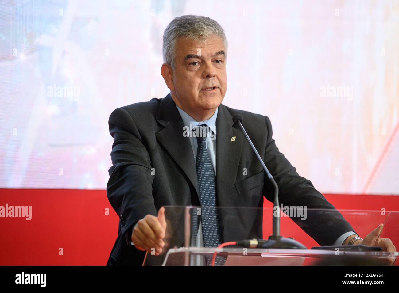 Milano, Italia. 21st June, 2024. Luigi Ferraris alla Presentazione FS ...