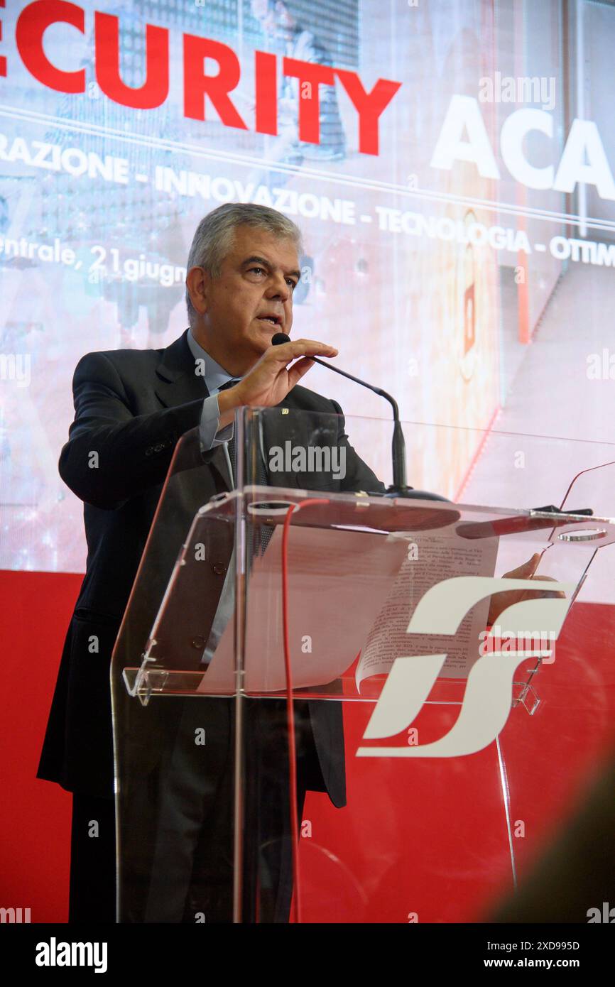 Milano, Italia. 21st June, 2024. Luigi Ferraris alla Presentazione FS ...