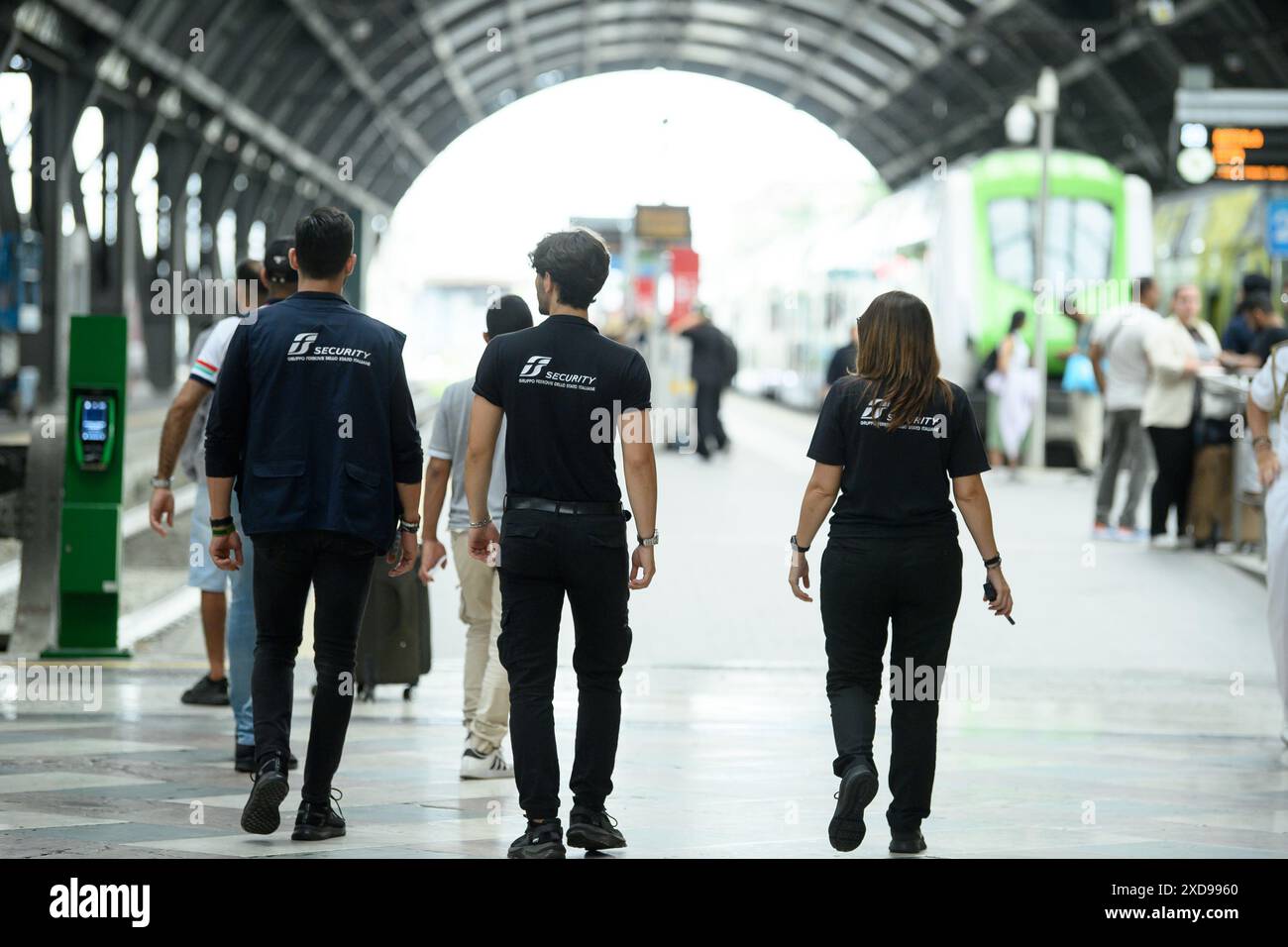 Milano, Italia. 21st June, 2024. Presentazione FS Security Academy per la formazione di ...