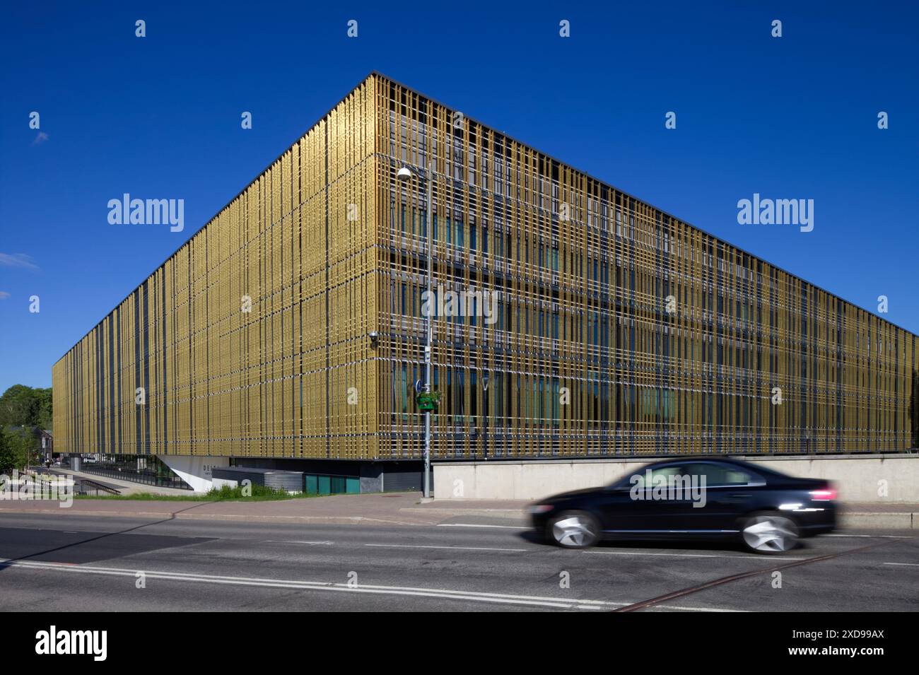 University of Tartu Delta building Stock Photo - Alamy