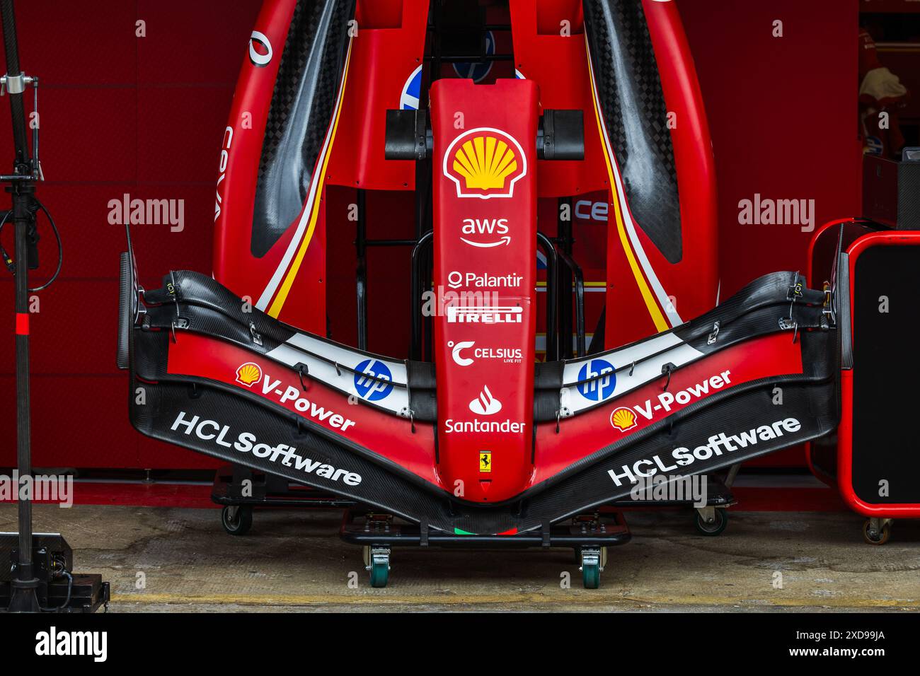 Circuit de Catalunya, Barcelona, Spain. 20.June.2024; Scuderia Ferrari ...