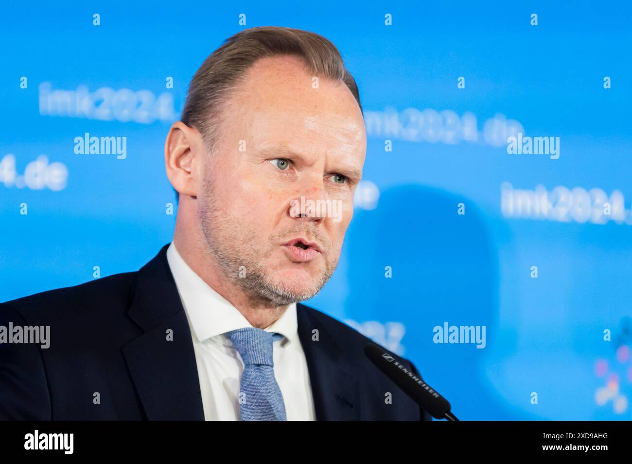 Potsdam, Germany. 21st June, 2024. Andy Grote (SPD), Senator of the ...