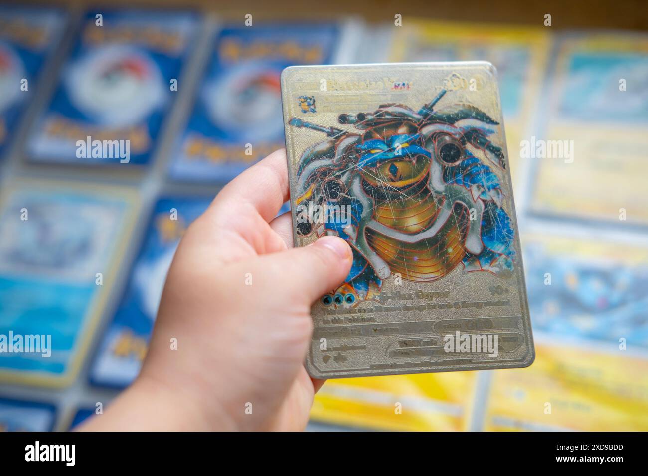 positive child collecting Pokemon Trading Card Game, collectible card ...