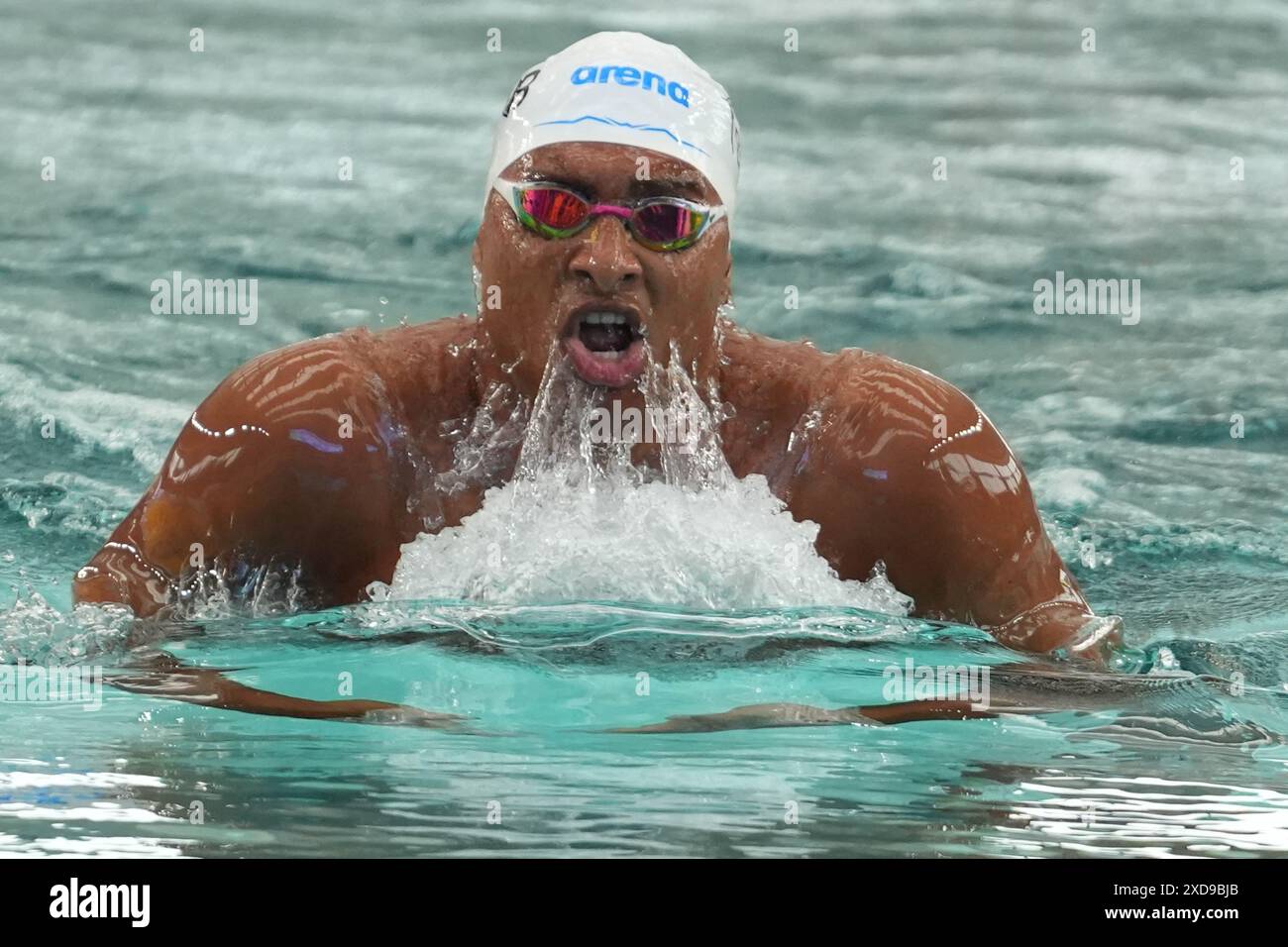 NDOYE-BROUARD Y. OF DAUPHINS D'ANNECY HEAT 200 M MEDLEY MEN during the ...
