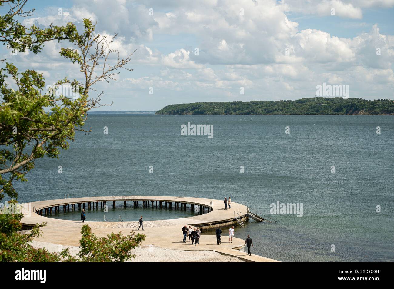 Best beach in Fredericia with many facilities overlooking the strait ...