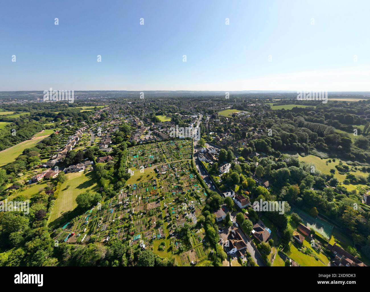 Allotments uk kent hi-res stock photography and images - Alamy