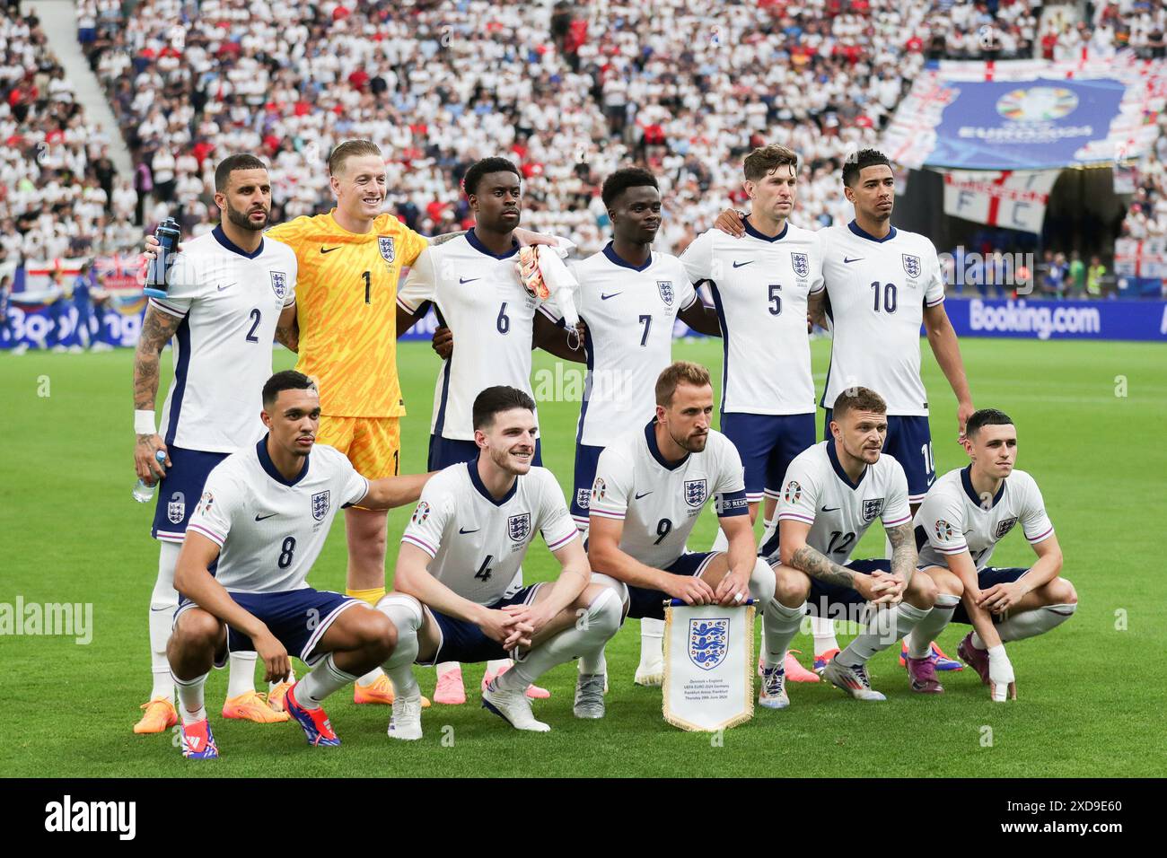 Frankfurt, Germany. 20th June, 2024. Team of England seen during the ...