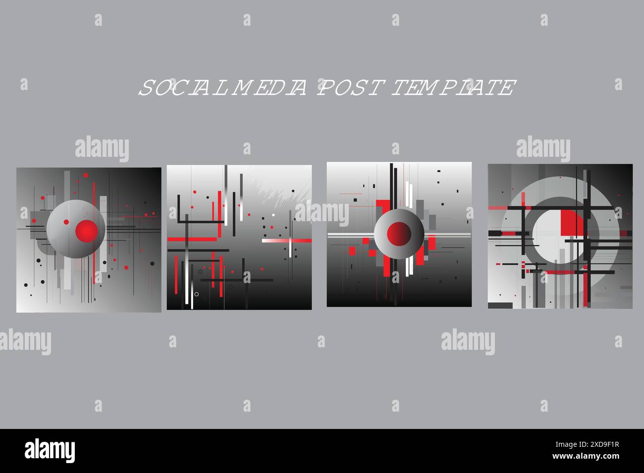 Social media carousel post template Stock Vector Image & Art - Alamy