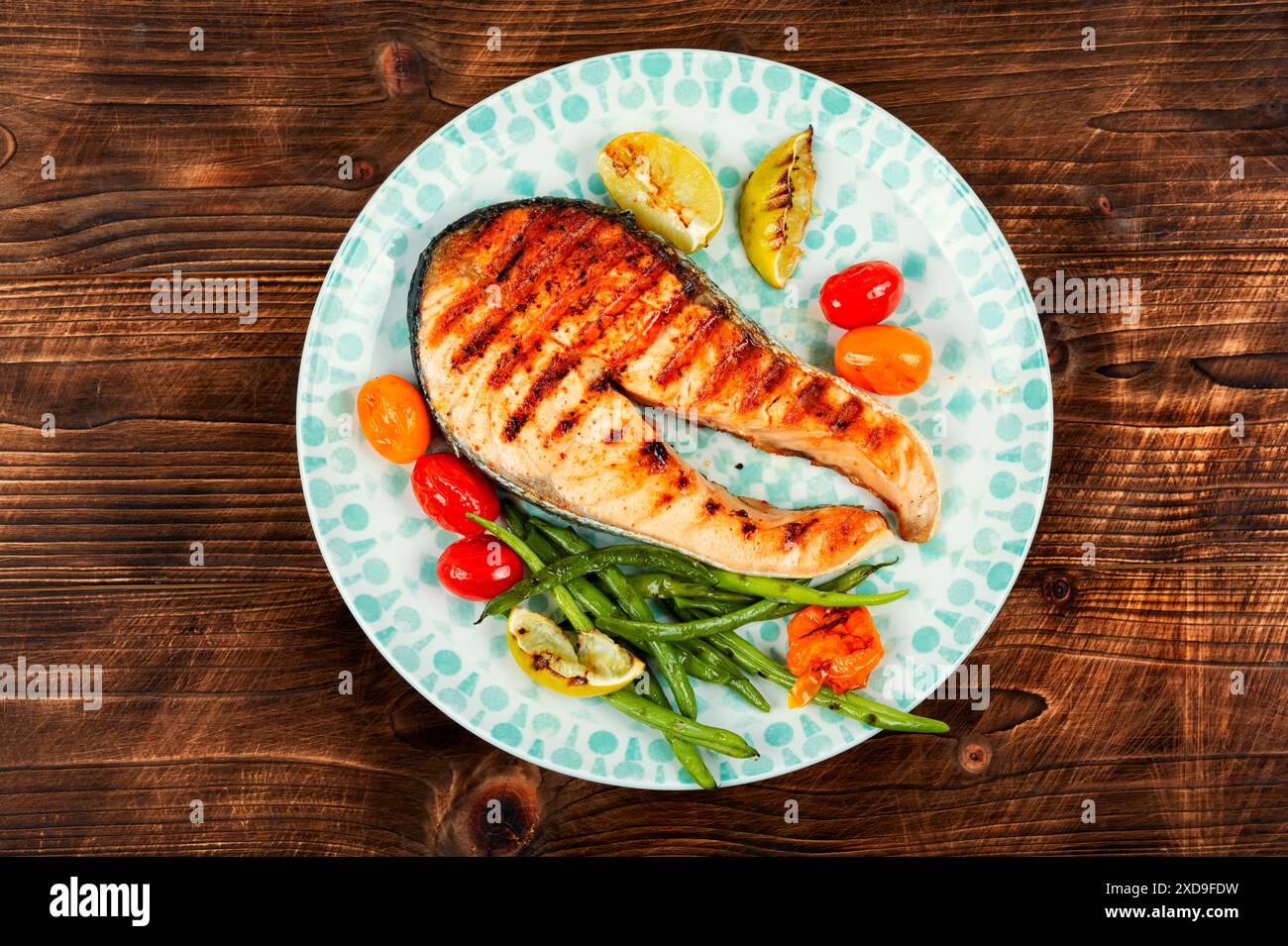 Baked fish vegetables popular hi-res stock photography and images - Alamy
