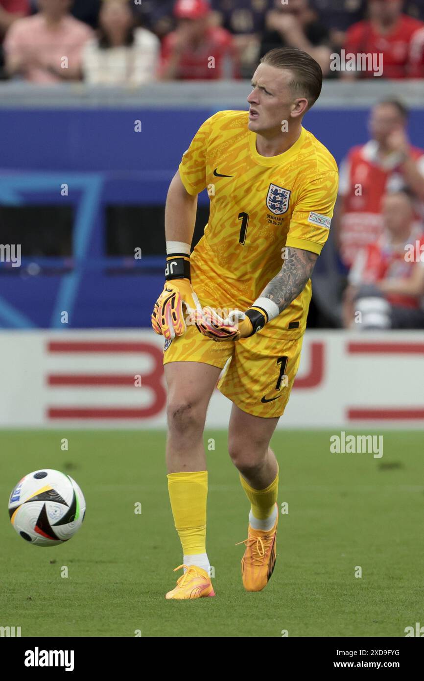 England goalkeeper Jordan Pickford during the UEFA Euro 2024, Group C ...
