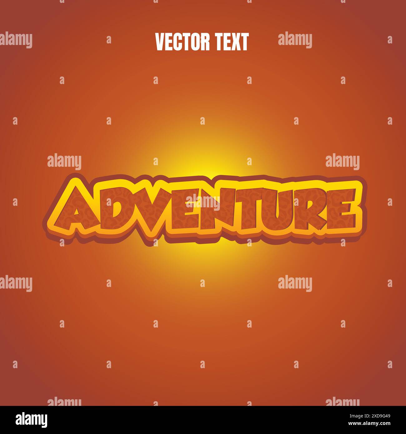 Editable vector text effect Stock Vector Image & Art - Alamy